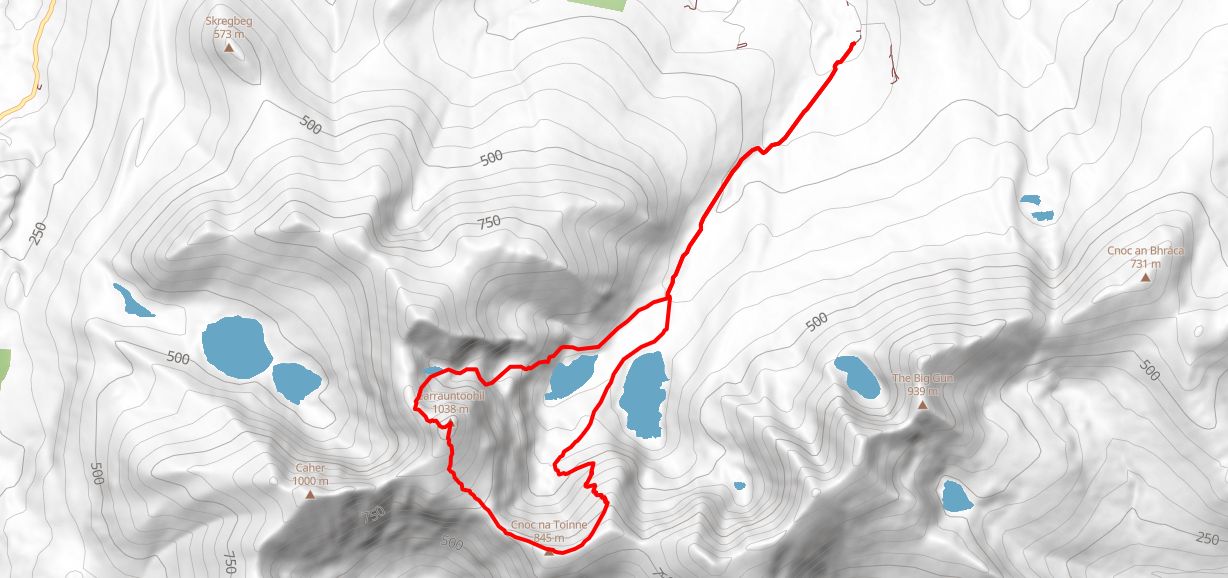 Trail Map 1 Hiiker